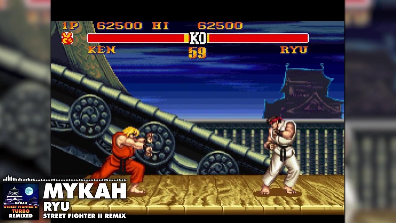 街霸2 隆 主题曲 混音 Street Fighter II Turbo - Ryu's Theme (Remix)_哔哩哔哩_bilibili