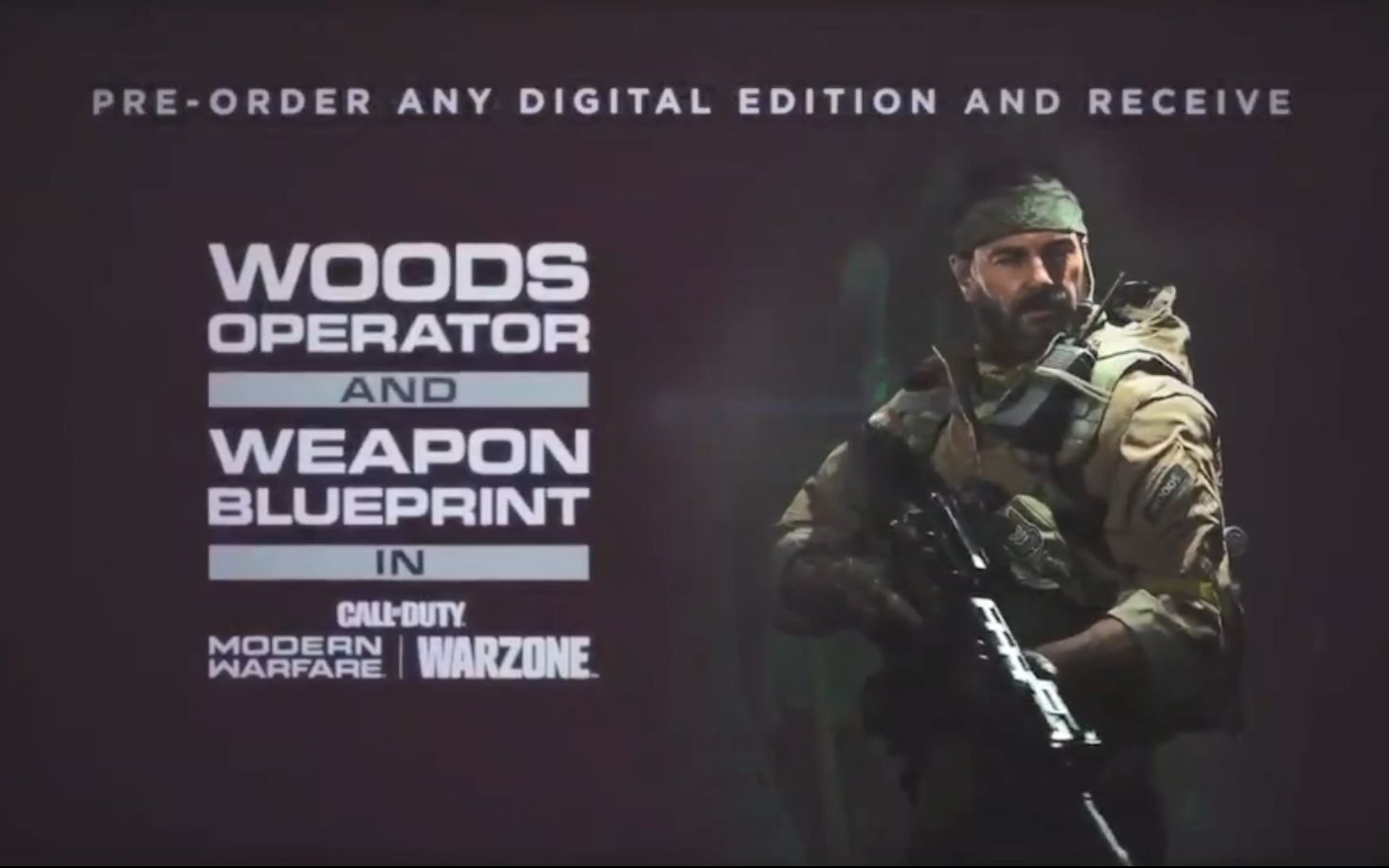 【COD16】预购17奖励，伍兹人物宣传片。弹簧刀处决动作_哔哩哔哩_bilibili