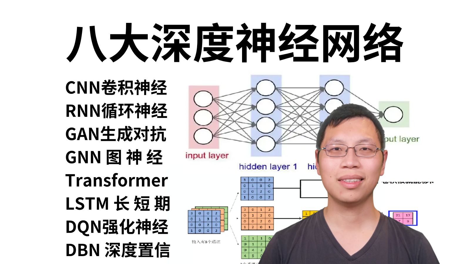 超全超简单！一口气刷完李沐深度学习神经网络，涵盖CNN、RNN、GAN、GNN、DQN、Transformer、LSTM、DBN等八大算法！真的比刷剧还爽！-深度学习神经网络-深度学习神经网络 ...