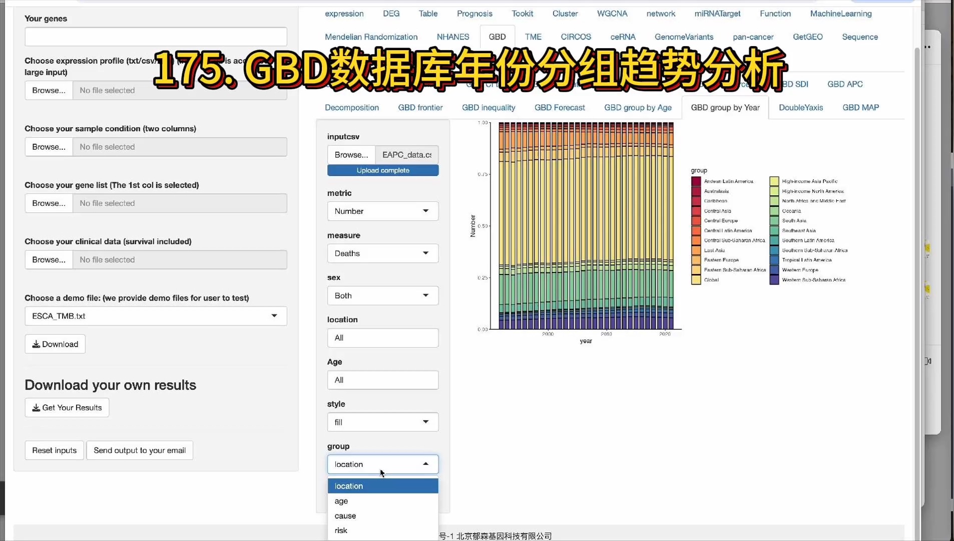175. GBD数据库年份分组趋势分析-学术渣在欧洲-学术渣在欧洲-哔哩哔哩视频