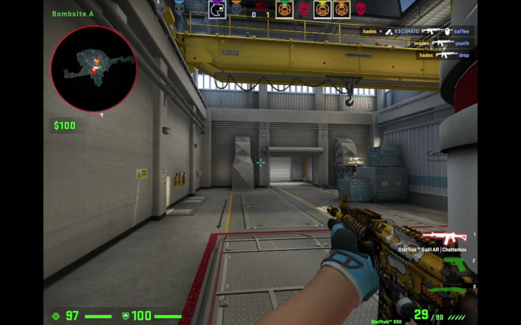 【CSGO】POV ENCE snax (27/15) vs FURIA (nuke) @IEM Dallas 2022 Semi-final_电子竞技热门视频