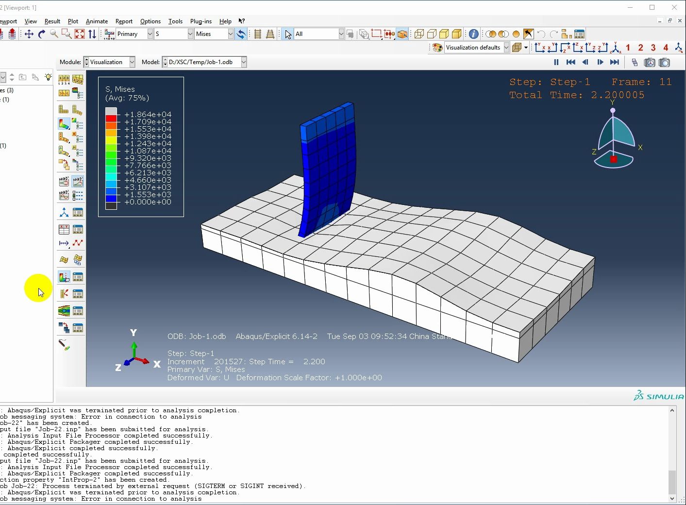 Abaqus流固耦合-ds卖炭翁-海工-哔哩哔哩视频