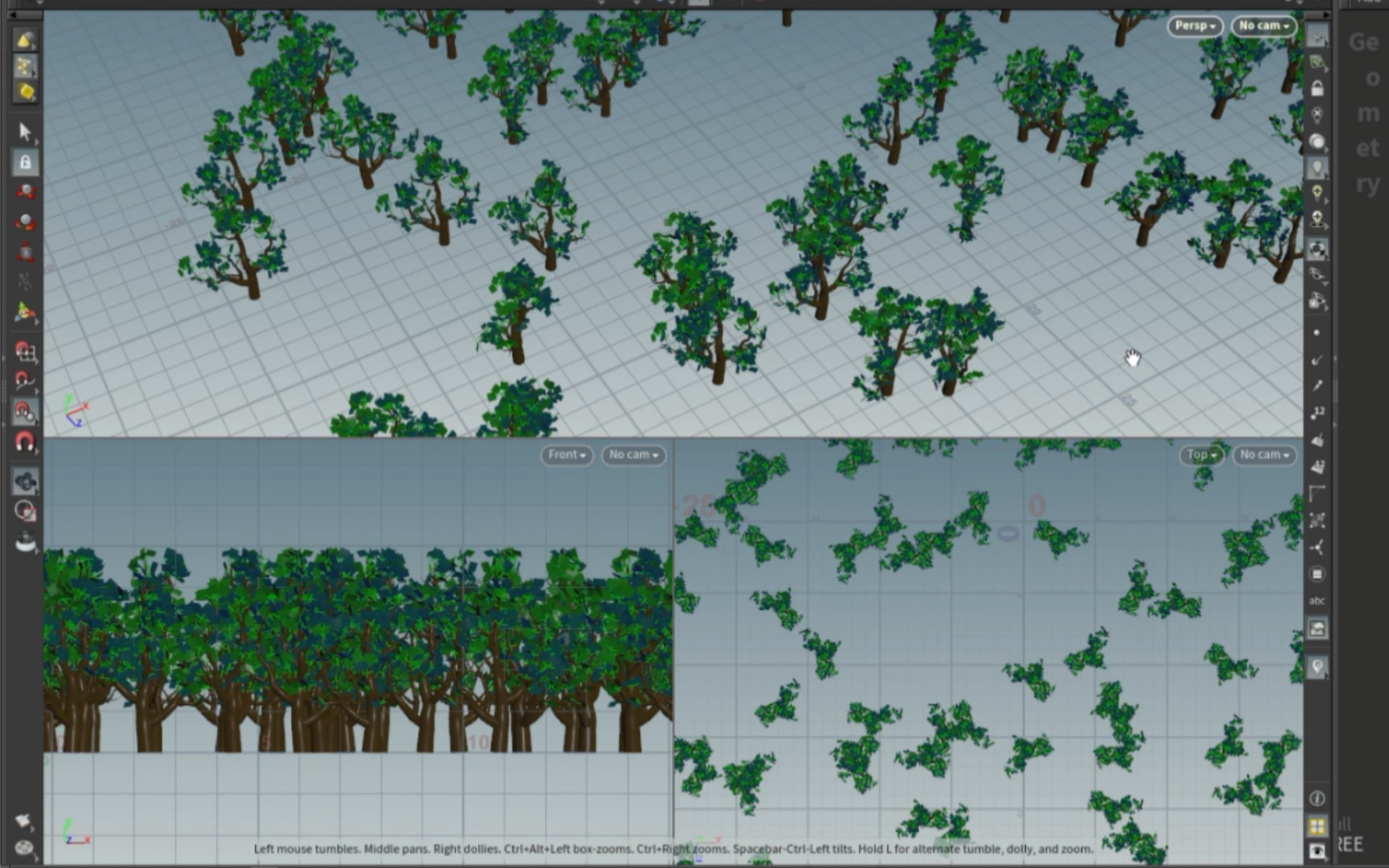 Houdini PCG: 相邻排布点的旋转值去重_哔哩哔哩_bilibili