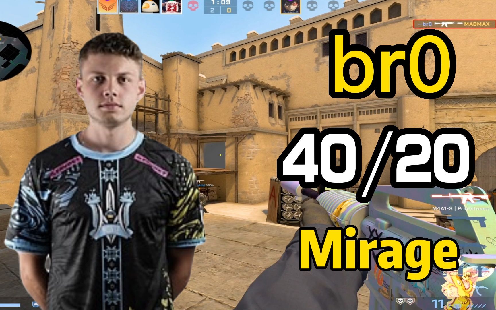【br0】 Monte "JKS" (40-20）FACEIT第一视角 POV (荒漠迷城Mirage） 2023.08.28-CSGO_POV_Demo-CSGO_POV_Demo-哔哩哔哩视频
