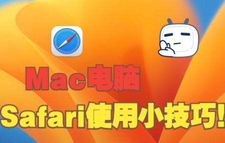 Mac电脑宝藏级Safari使用小技巧！_哔哩哔哩_bilibili