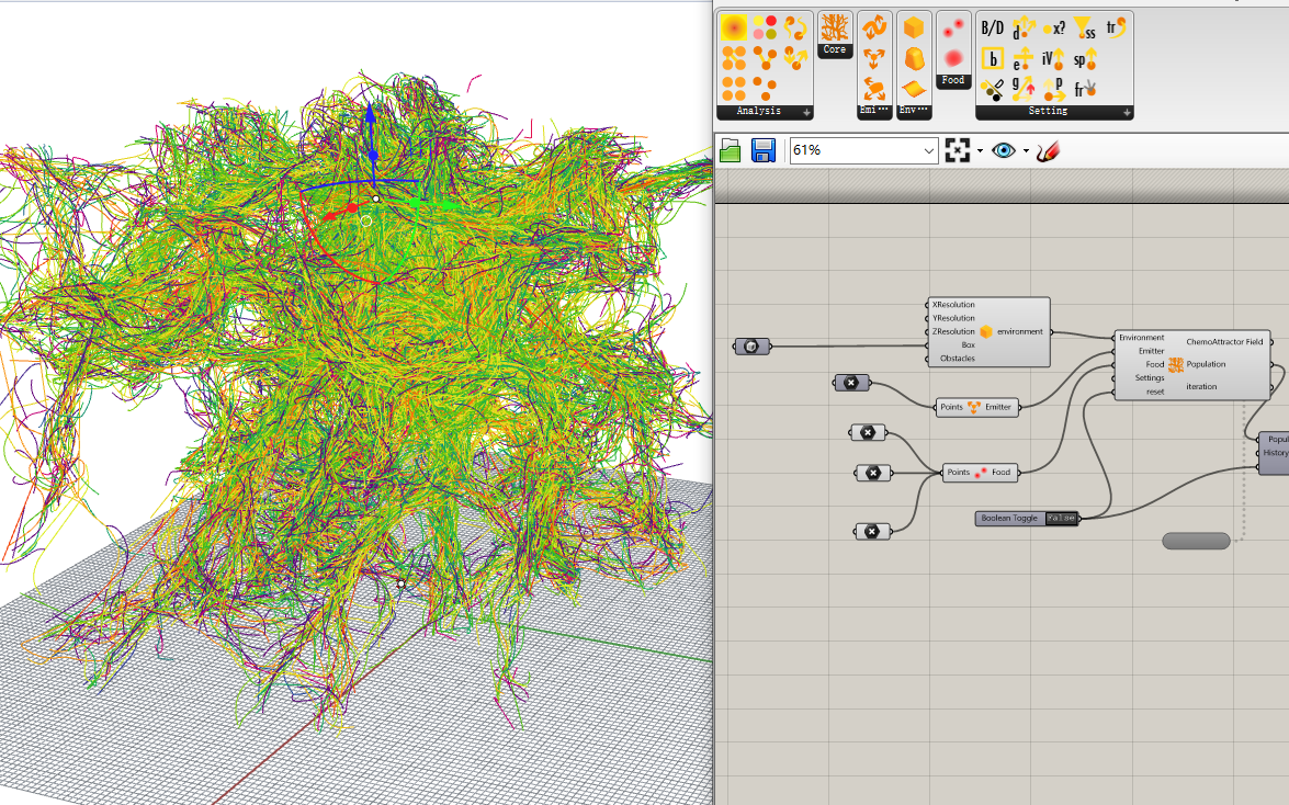 【Grasshopper插件】行人模拟pedsim