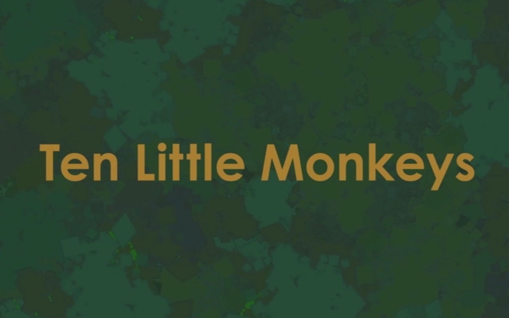 ten little monkeys-bilibili(B站)无水印视频解析——YIUIOS易柚斯