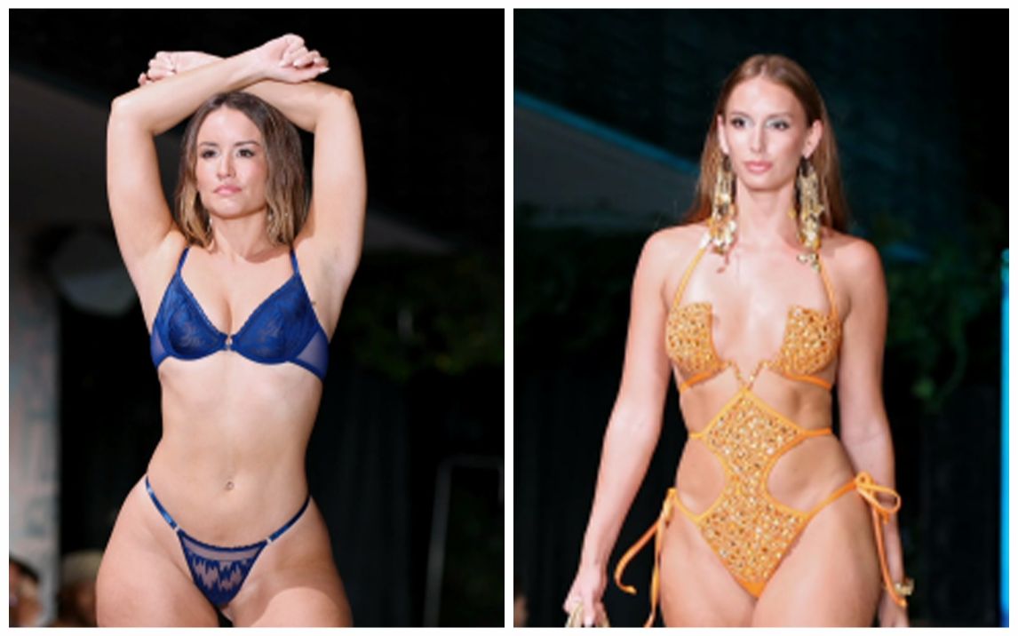 【4K】迈阿密之花 Laura Alexander和Savannah Cook 2023年迈阿密泳装周-绚濑星群-绚濑星群-哔哩哔哩视频