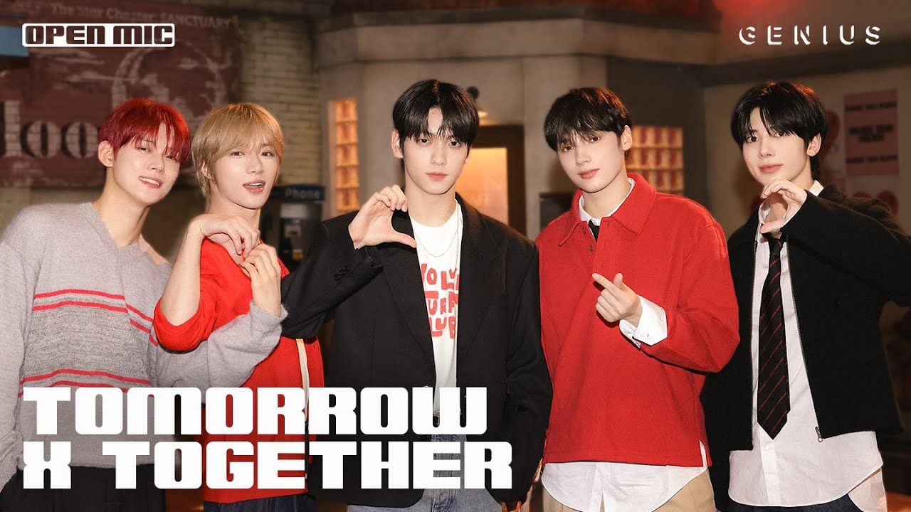 【TXT记录库】241105 TXT - Over The Moon (Live Performance) Genius Open Mic-小熊不想考试-搬砖歌单-哔哩哔哩视频