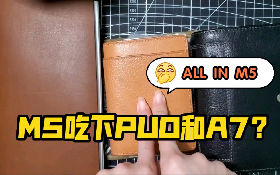【SETUP】all in M5/把A7和PUO装M5里/只带一本小本子_哔哩哔哩_bilibili