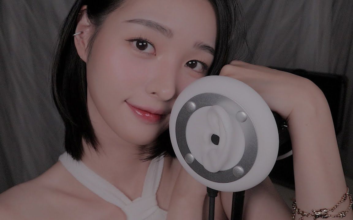 【POBEE ASMR】让我摸摸你的耳朵👂清洁耳朵（中文字幕）-大橙子ヾ-大橙子ヾ-哔哩哔哩视频