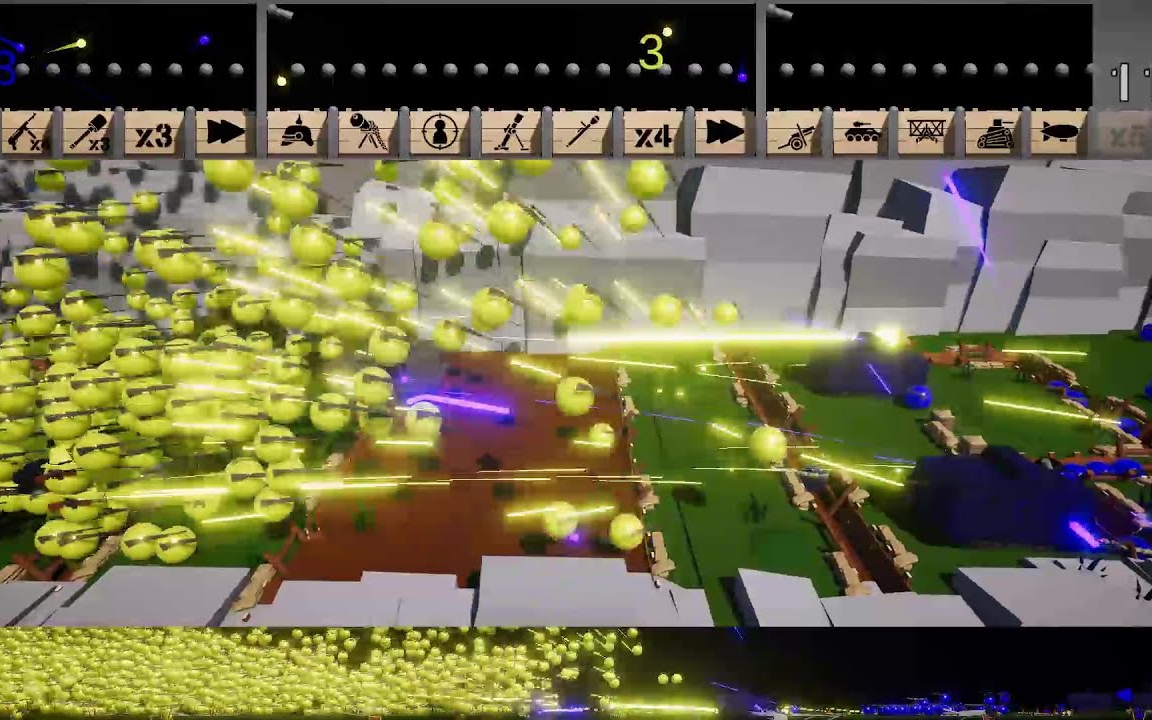 战壕阵地战——黄蓝球球们的宿命对决花絮！【Lost Marbles 3D】-诺亚方邹-诺亚方邹-哔哩哔哩视频