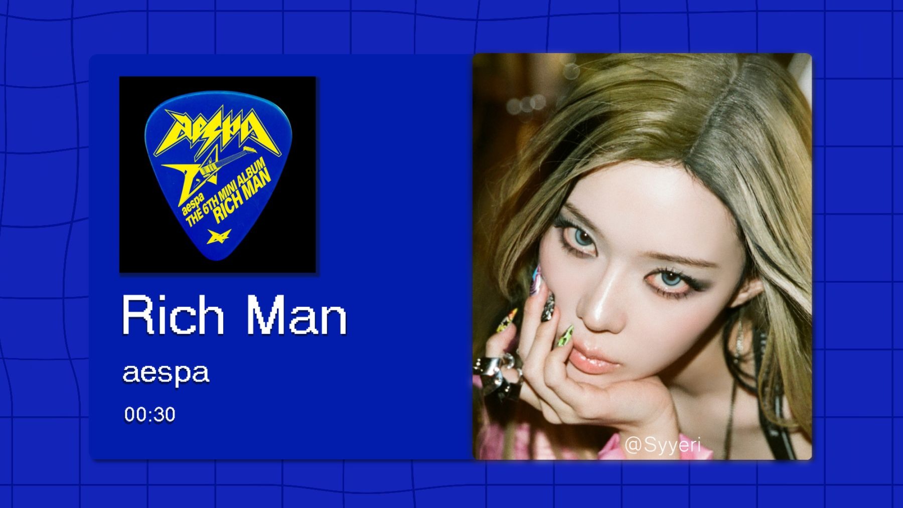 【8D环绕】Rich Man - aespa 请佩戴耳机使用~-Syyeri-Syyeri-哔哩哔哩视频