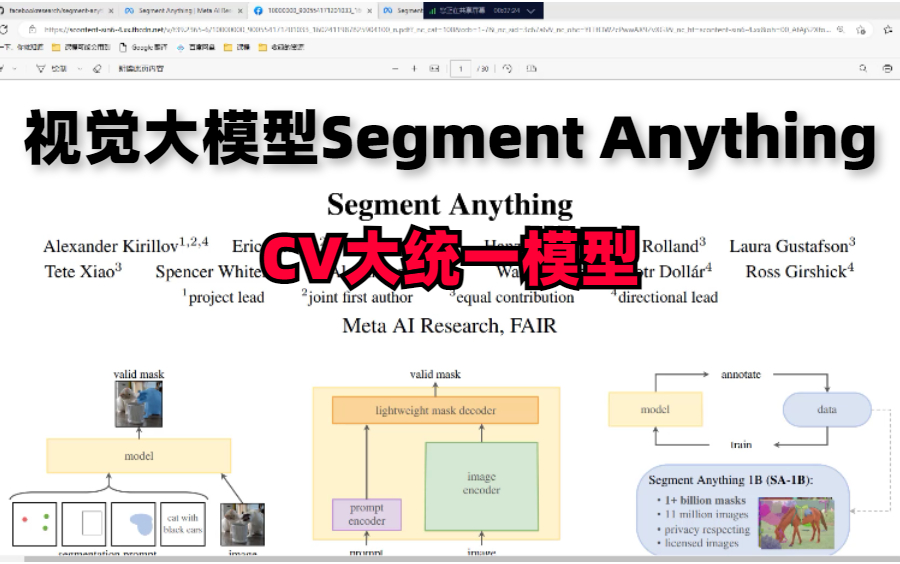 CV无了？Meta分割一切SAM模型解读