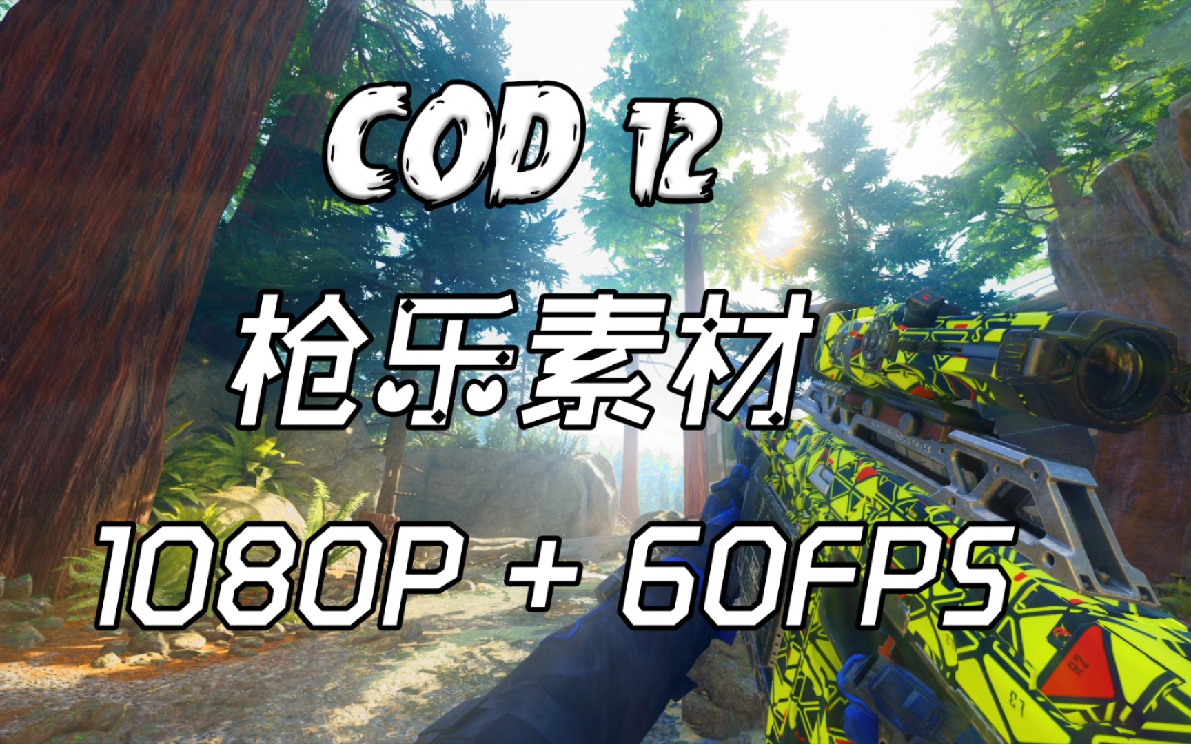 【枪声音乐素材】【60帧】【COD12】森林_哔哩哔哩_bilibili