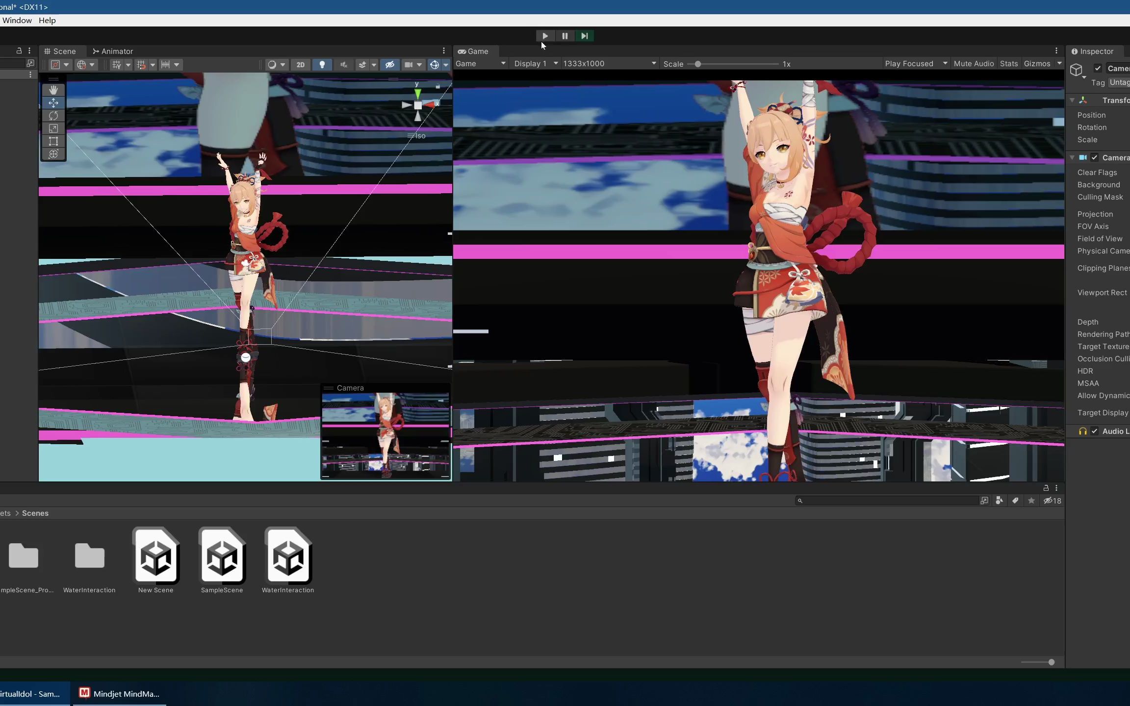 极简单！！Unity+MMD“虚拟偶像”开发 07 Recorder插件将相机导出为高清视频_哔哩哔哩_bilibili
