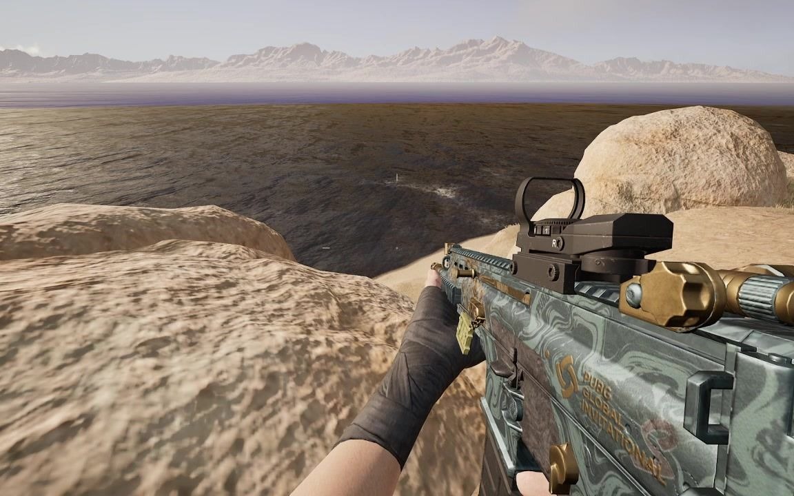 PUBG皮肤测评：PGIS礼包2 mini14、SCAR-L枪械_哔哩哔哩_bilibili