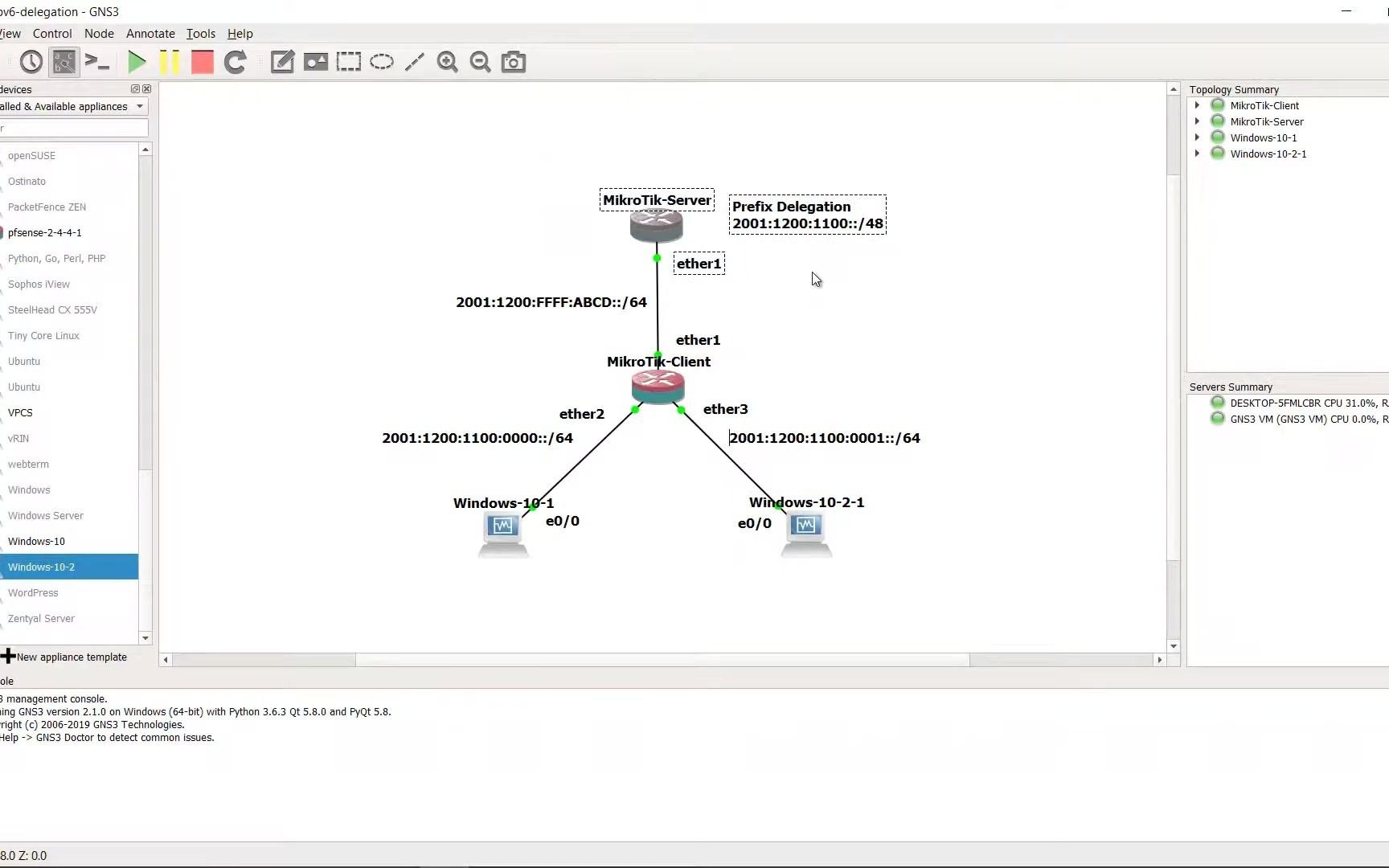 MikroTik IPV6 DHCPv6 Prefix 完整配置_哔哩哔哩_bilibili