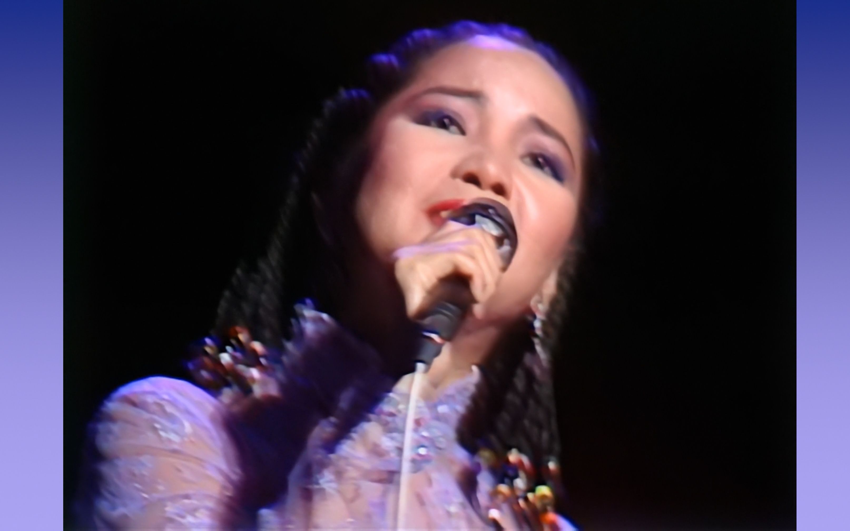 【4K 60fps · 收藏级画质】邓丽君 テレサ・テン - 夜来香（1985 NHK Hall Concert）_哔哩哔哩 (゜-゜)つロ 干杯~-bilibili