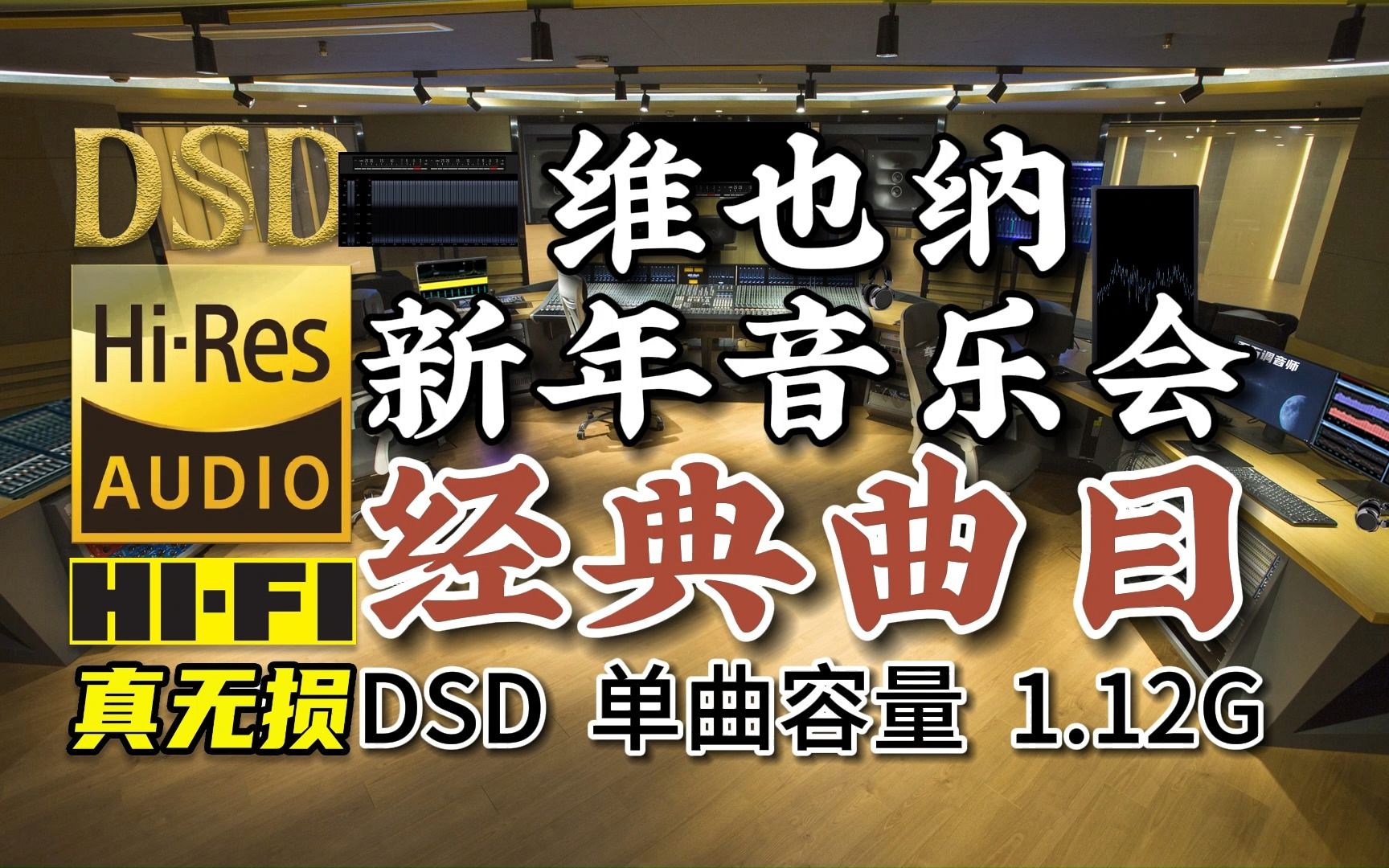 应粉丝要求，来一首维也纳新年音乐会经典曲目，DSD完整版，单曲容量1.12G，百万调音师专业制作，顶级无损HIFI音乐及伴奏-车音乐_百万调音师-车音乐_百万调音师-哔哩哔哩视频