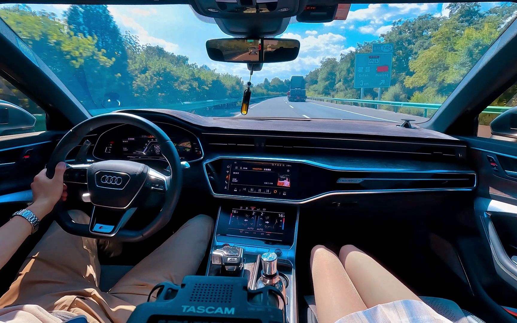 王力宏《W-H-Y》奥迪A6L大B&O音响 《A6L大bo全网首发》（录音笔正中录制）（动态录制）-奥迪A6L大BO音乐台-奥迪A6L大BO音乐台-哔哩哔哩视频