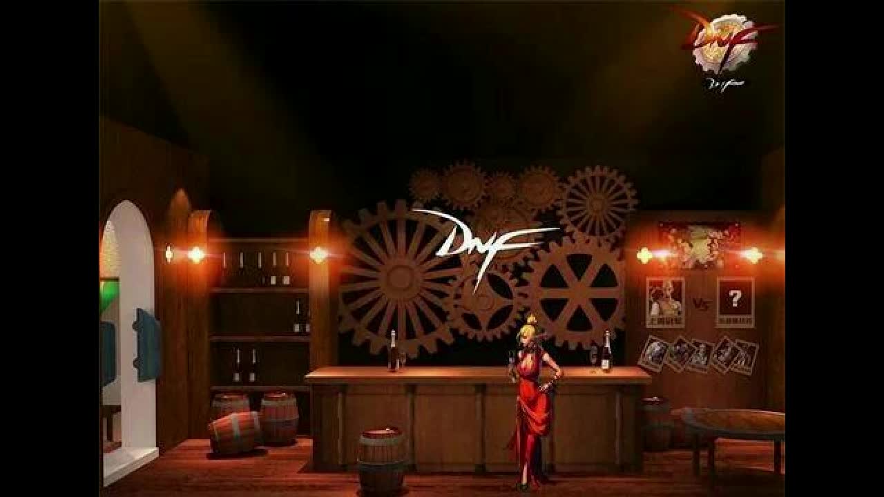 DNF月光酒馆（地下城版）BGM_哔哩哔哩_bilibili