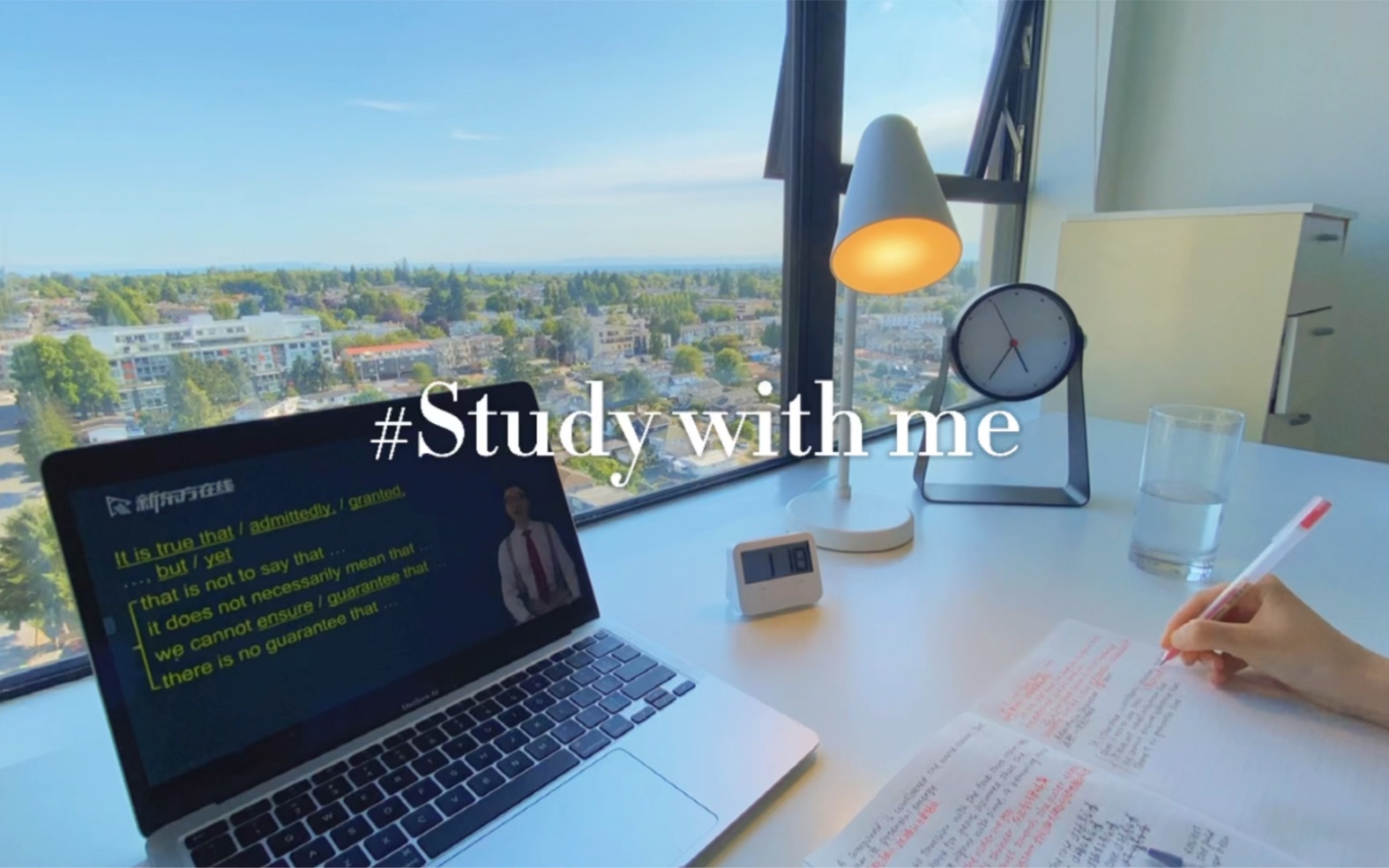 Study with me｜纯动力视频｜🎵-shhahsjs-shhahsjs-哔哩哔哩视频