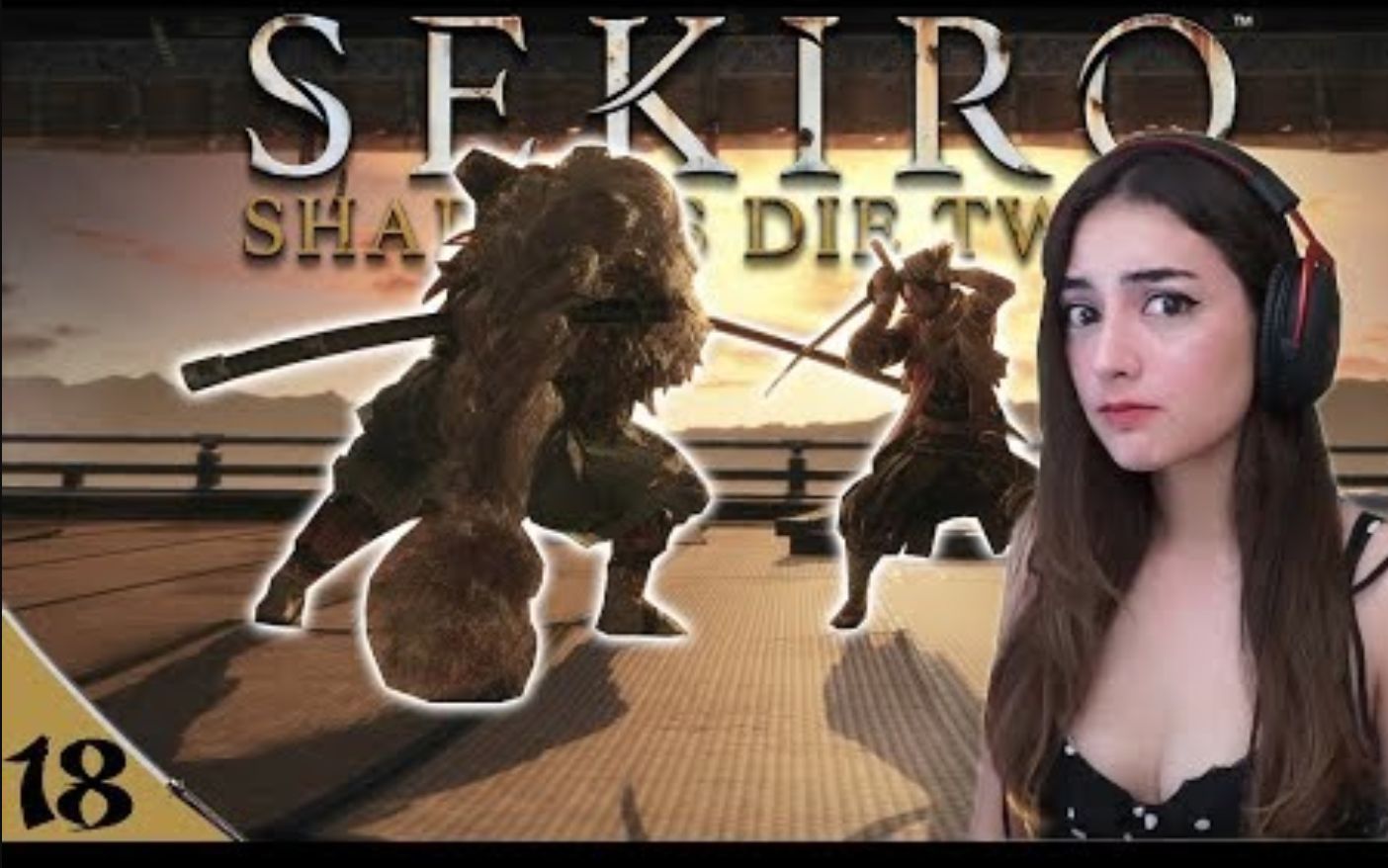 Alyce小姐姐玩只狼.18 杀爹忍者_哔哩哔哩_bilibili