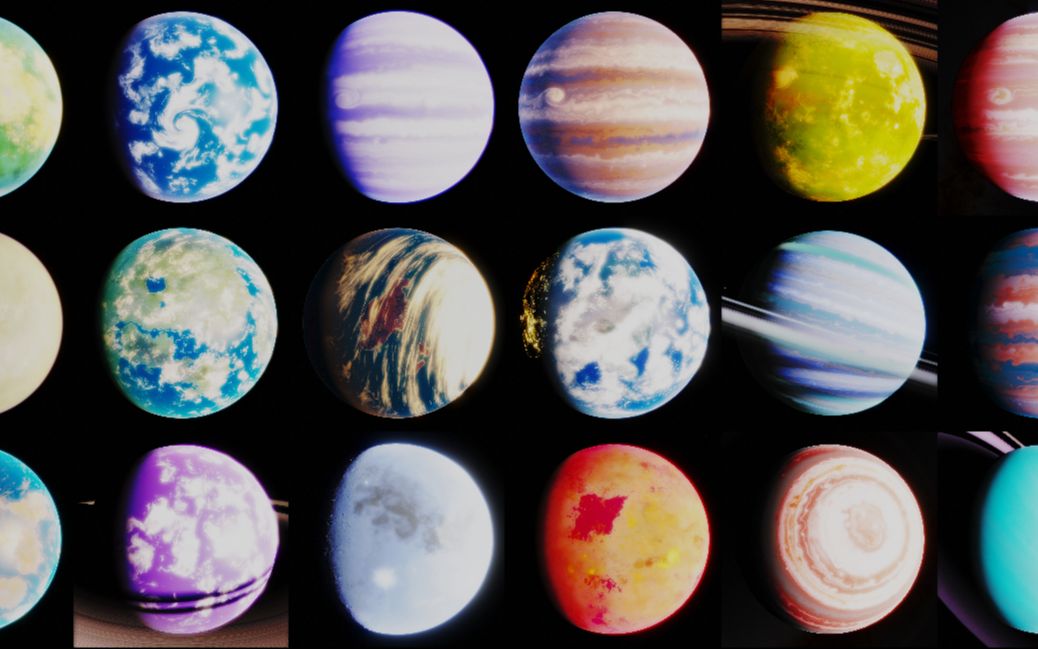 Space Engine 行星图鉴_哔哩哔哩bilibili