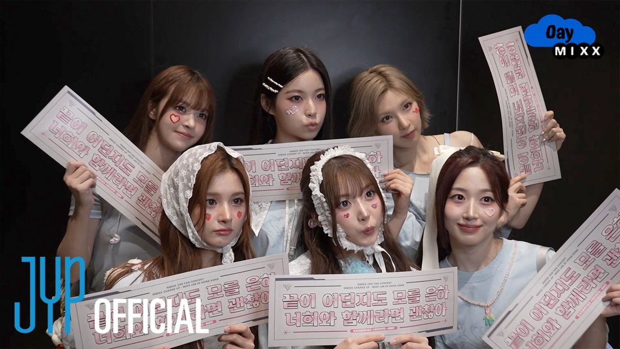 【NMIXX】再次来到这里好开心😄| 香港 Fan Con Behind | Day MIXX-NMIXX-NMIXX-哔哩哔哩视频