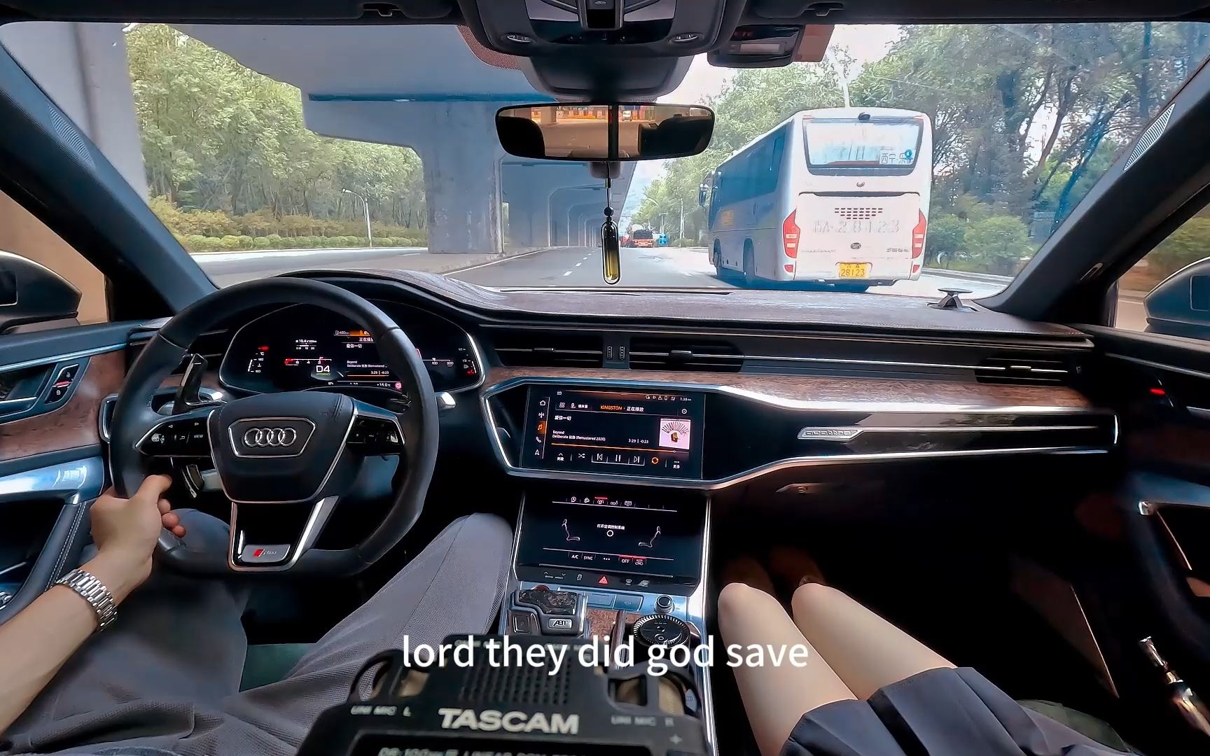 Beyond《爱你一切》奥迪A6L大B&O音响 《A6L大bo全网首发》（录音笔正中录制）（动态录制）-奥迪A6L大BO音乐台-奥迪A6L大BO音乐台-哔哩哔哩视频