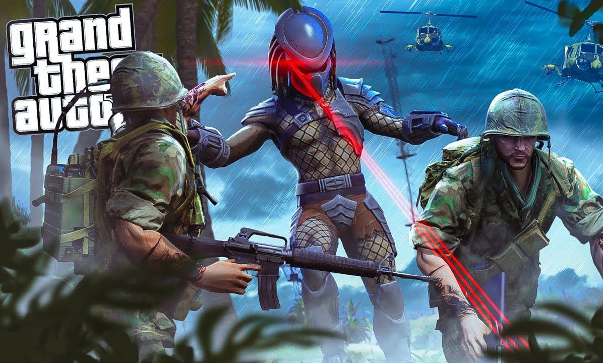 【GTAOL】成为铁血战士狩猎军队，gta实况系列-Maverick_Sergio-Maverick_Sergio-哔哩哔哩视频