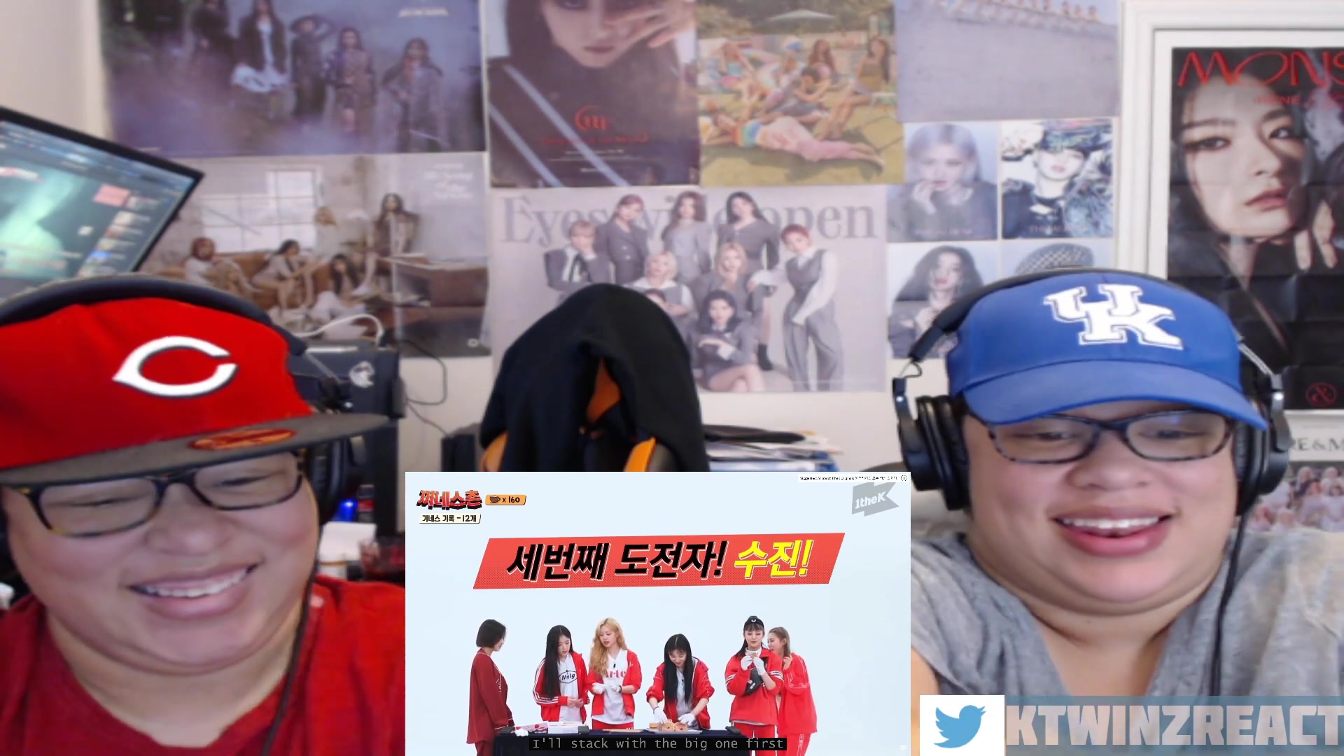 【KTwinz React】(G)I-DLE EP.4 KKINNESS CHALLENGE Oh my god - Reaction_哔哩哔哩 (゜-゜)つロ 干杯~-bilibili