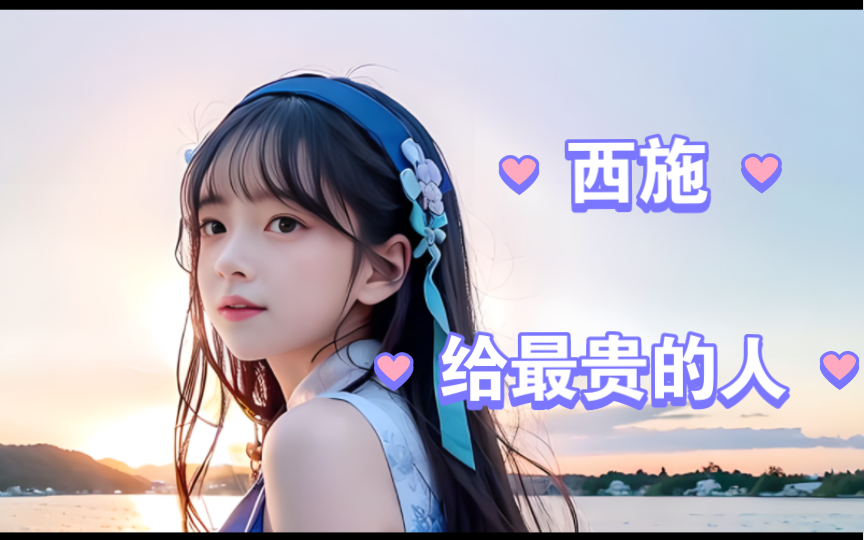 【AI Coser】西施 ｜王者荣耀｜4k高清-壮三斤xq-壮三斤xq-哔哩哔哩视频