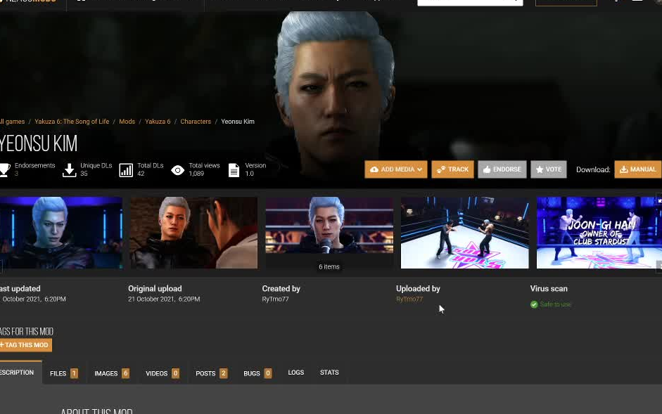 【如龙MOD教程】ryu mod manager安装及使用_哔哩哔哩bilibili_如龙_教学