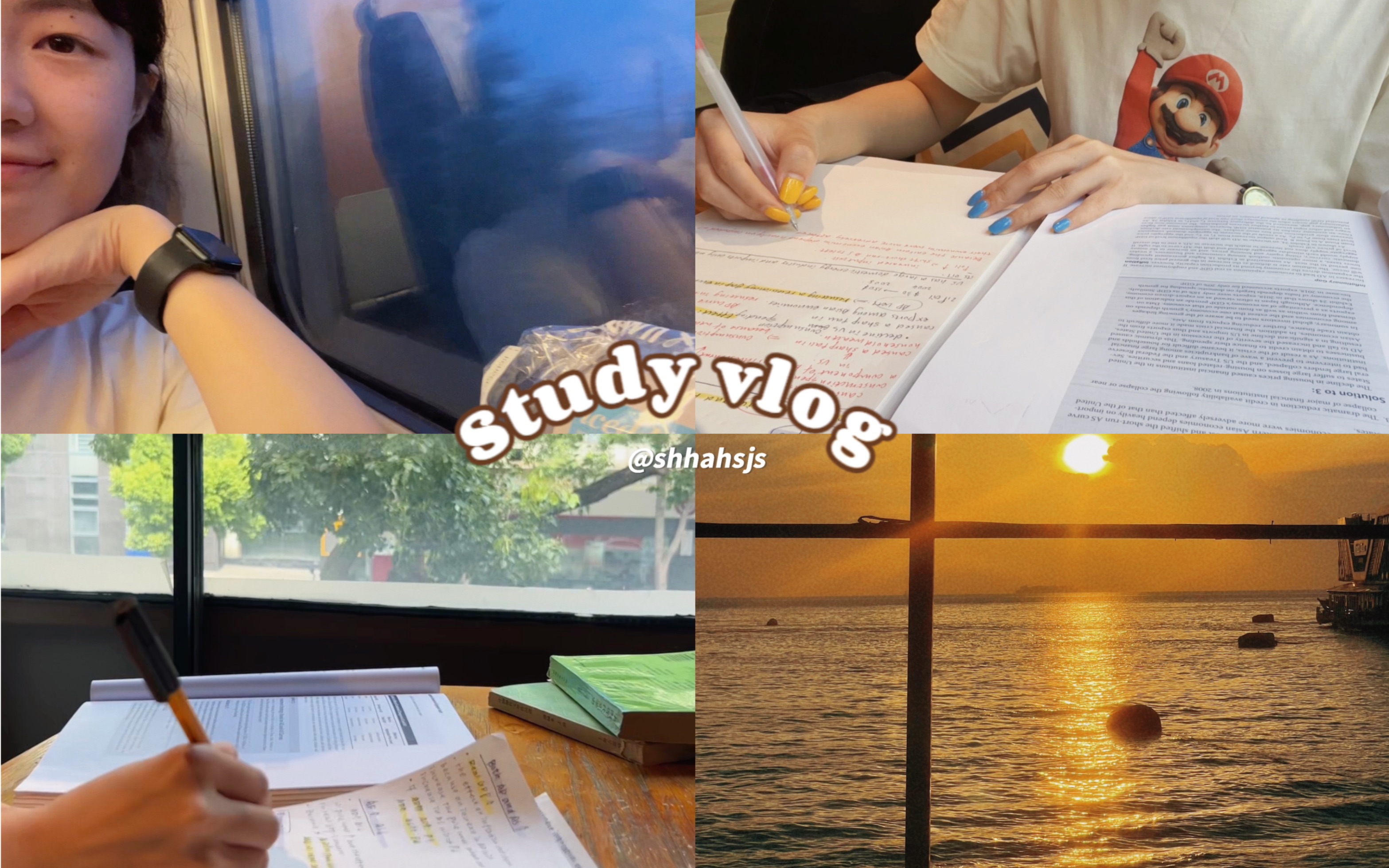 Study vlog｜调回学习频道·在茶室自习·Python·出发去荆州 :)-shhahsjs-shhahsjs-哔哩哔哩视频