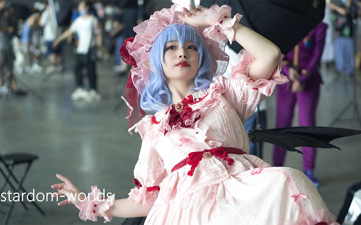 2020麽多漫展 粉色系Lolita装扮 美少女cos