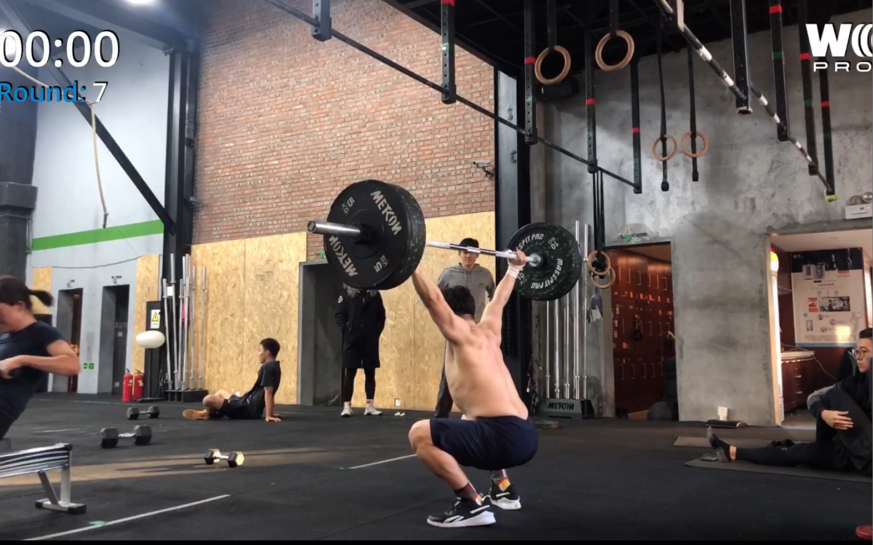 抓举训练—高抓/膝上抓（60-70kg）_哔哩哔哩_bilibili