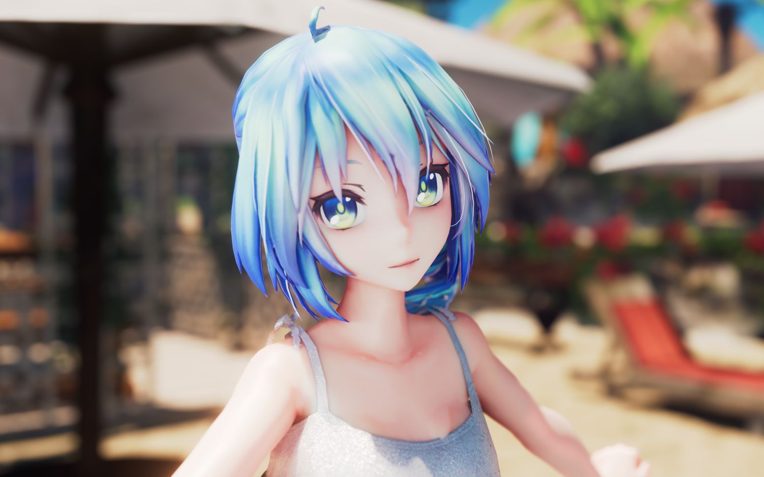 【固定视角/布料渲染】旗袍大姐姐的SHAKE IT-看见我请叫我去亲天依-精选mmd-哔哩哔哩视频