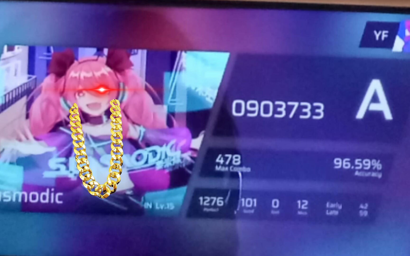 【phigros】sp LV.15 in （当你打曲子失去信心时来看看这个视频吧