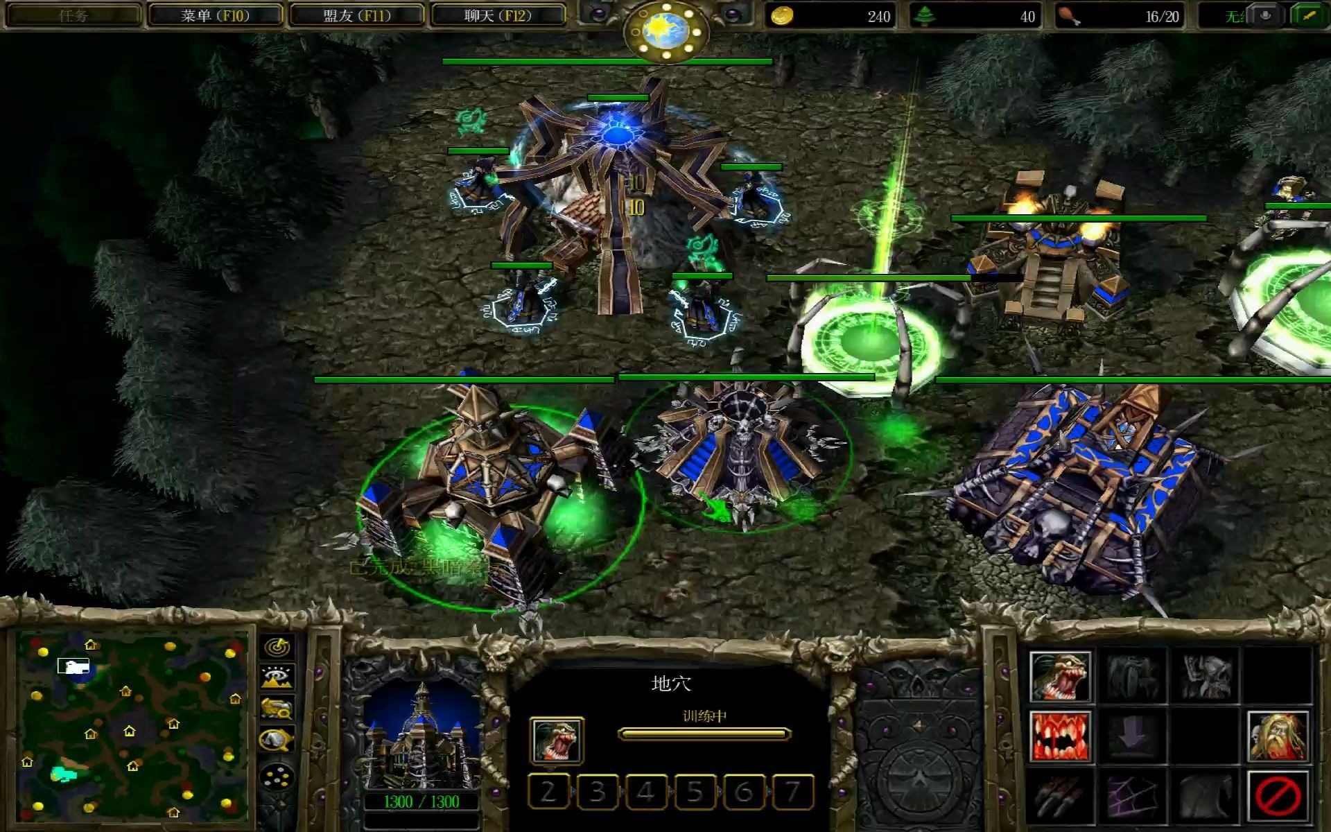 2v2围魏救赵成功案例_哔哩哔哩bilibili_WAR3_第一视角