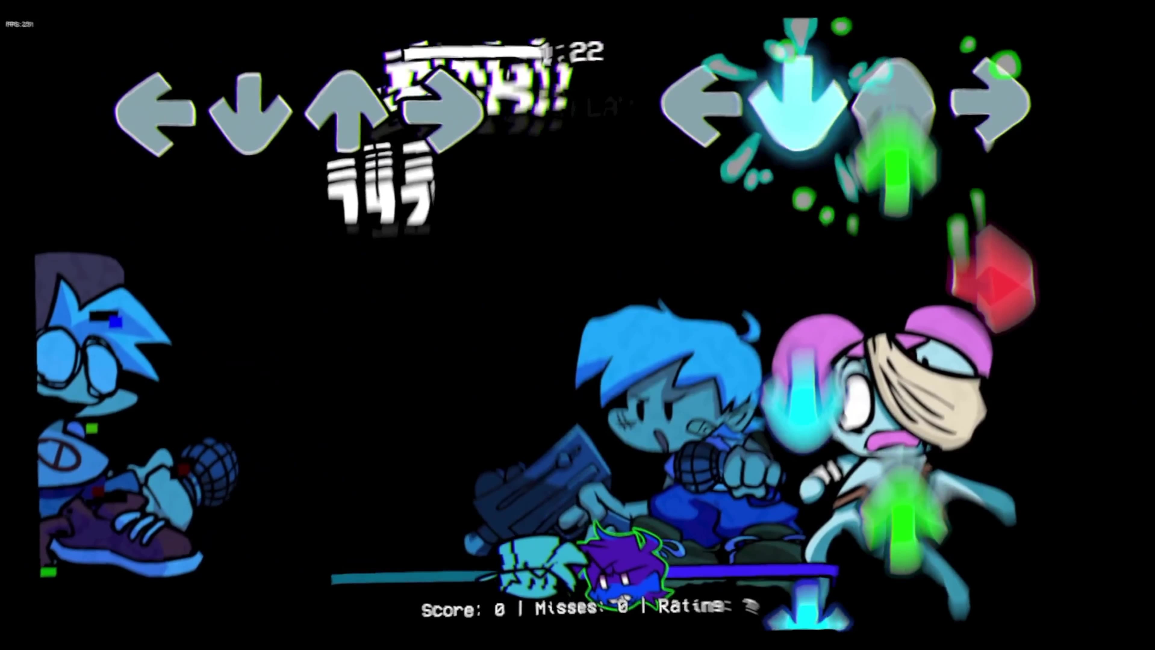 FNF错误化模组 Blue Balled（错误化BF处刑曲）超燃remix版！