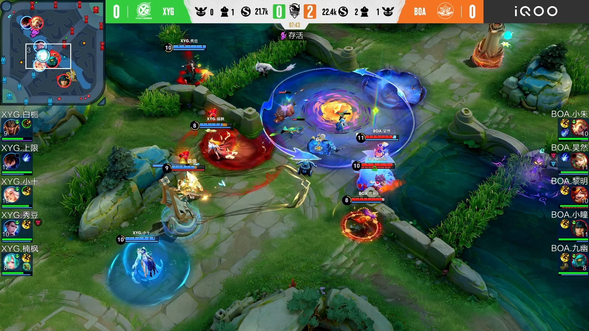 2025年K甲春季赛（季后赛）DAY1 BOA vs XYG-王者荣耀甲级职业联赛-王者荣耀甲级职业联赛-哔哩哔哩视频