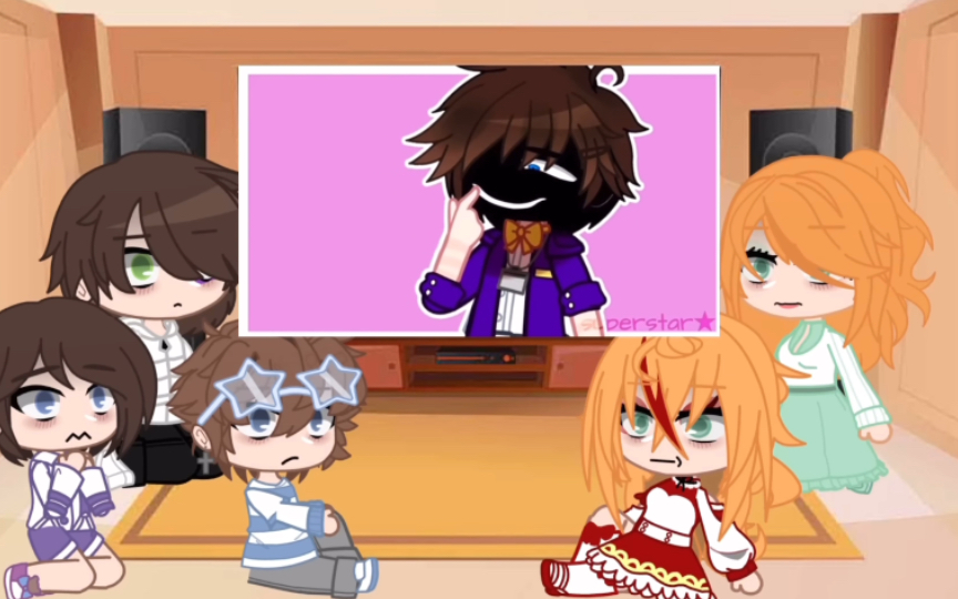 Afton family react to C.c | 1/2 | 1/5