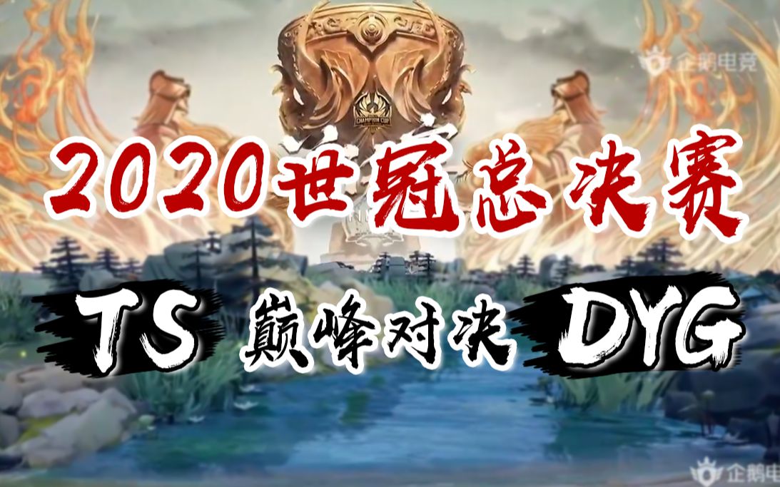 TS对战DYG，北笙解说2020世冠决赛，让三追四巅峰对决！_哔哩哔哩_bilibili