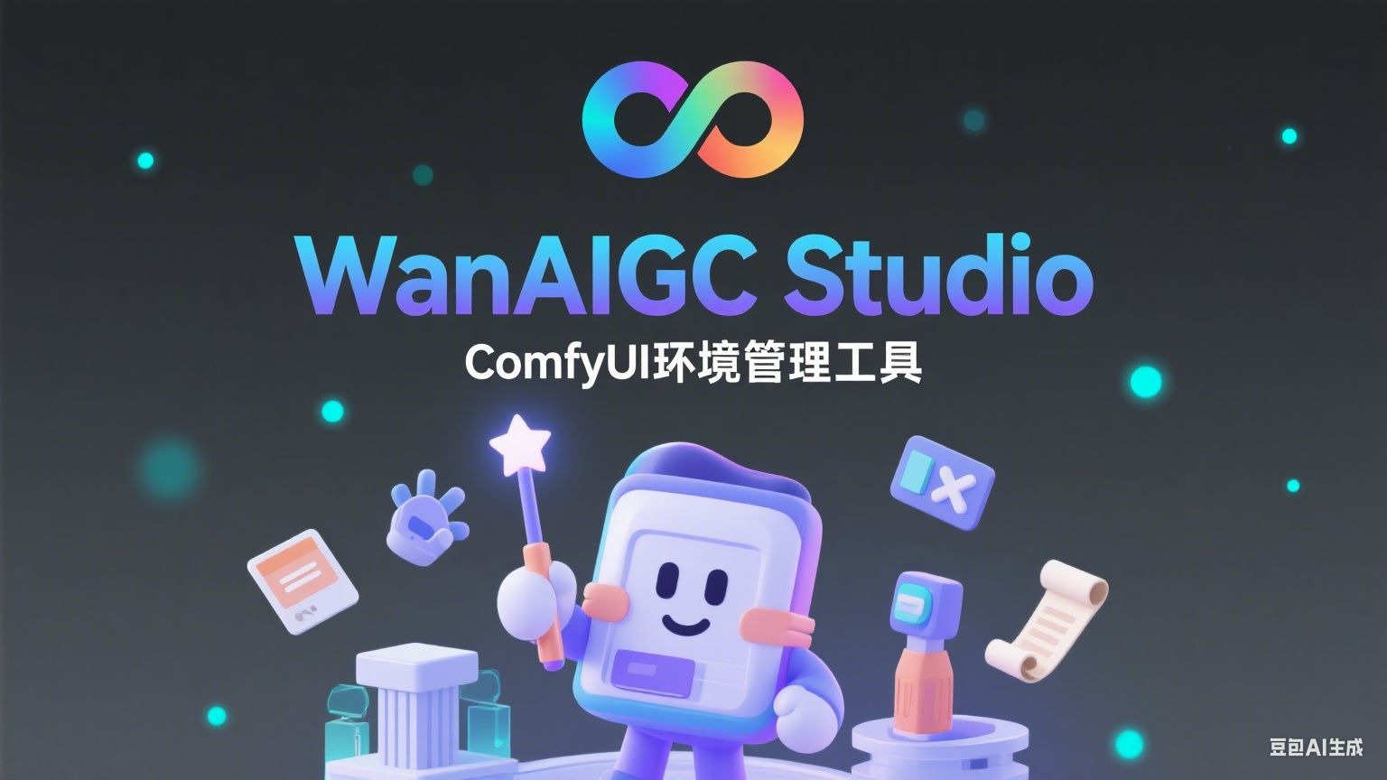 WanAIGC Studio ComfyUI 启器管理器 新版功能预览-WanAIGC-WanAIGC-哔哩哔哩视频