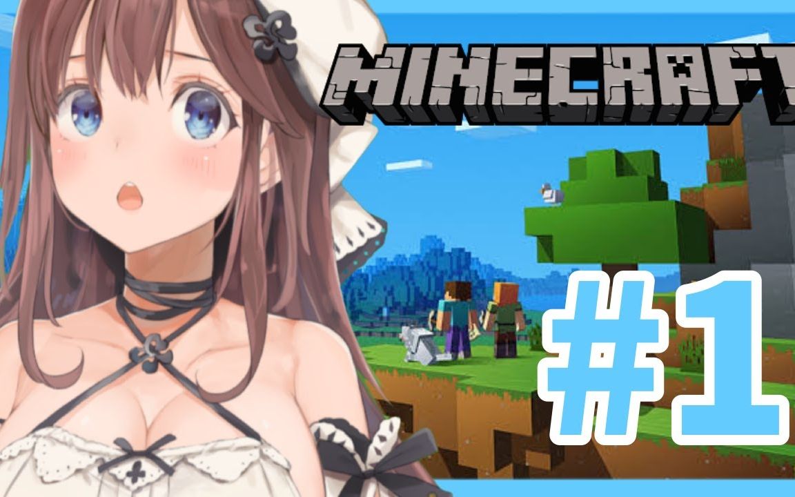 【Minecraft_Vtuber】～めいろのお屋敷作りのはじまり♯1／Vtuber・ゲリラ - YouTube_哔哩哔哩_bilibili