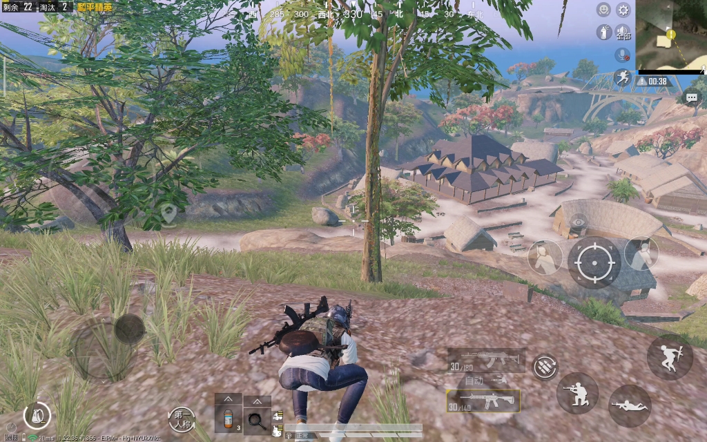 小米平板6pro 2k＋超广角吃鸡实测 屏幕有些不跟手 略微掉帧 还需要继续优化啊-无聊至极Xu-无聊至极Xu-哔哩哔哩视频