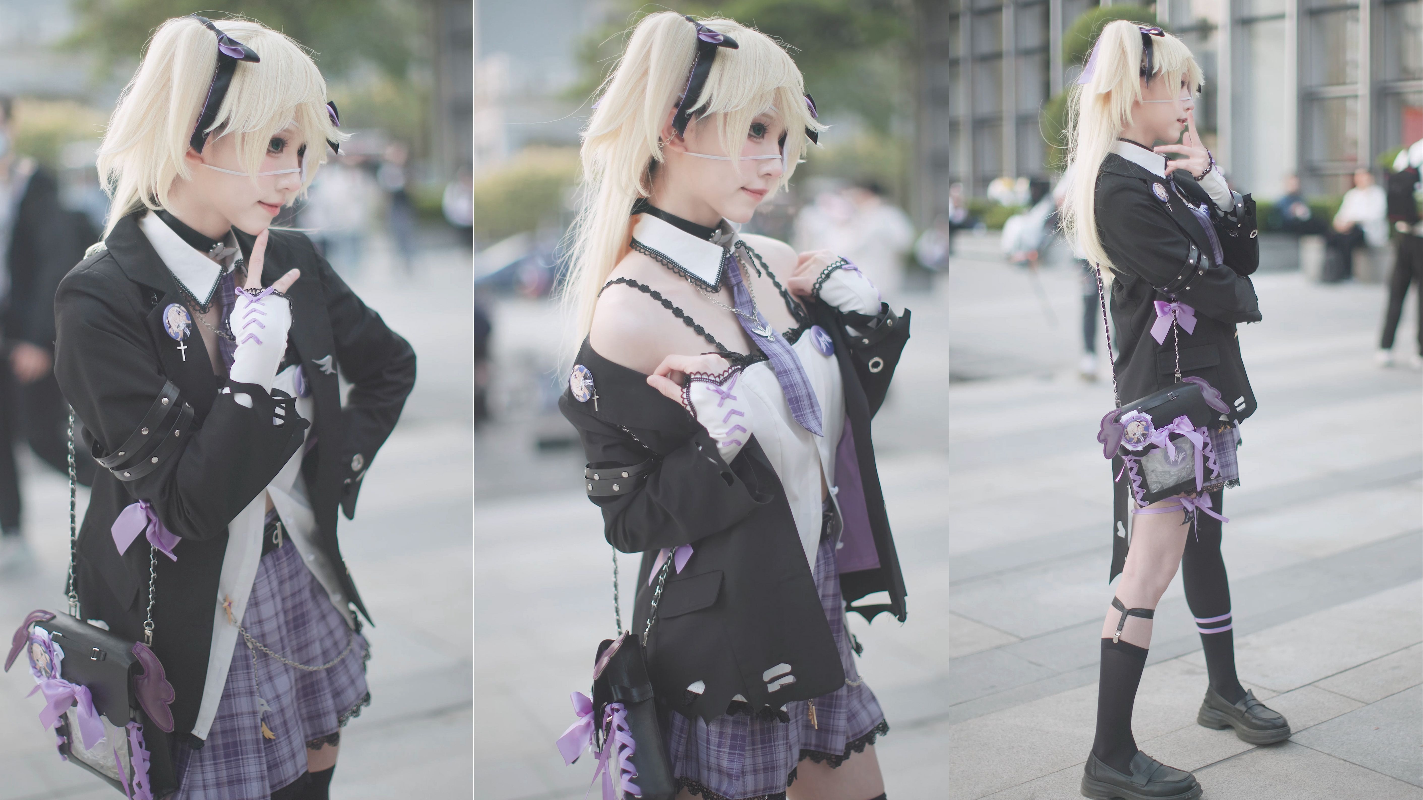 【4K】竖屏 广州cpgz 2025 漫展 菲谢尔 cos 路人视角 by EOS R5c-LBen-LBen-哔哩哔哩视频