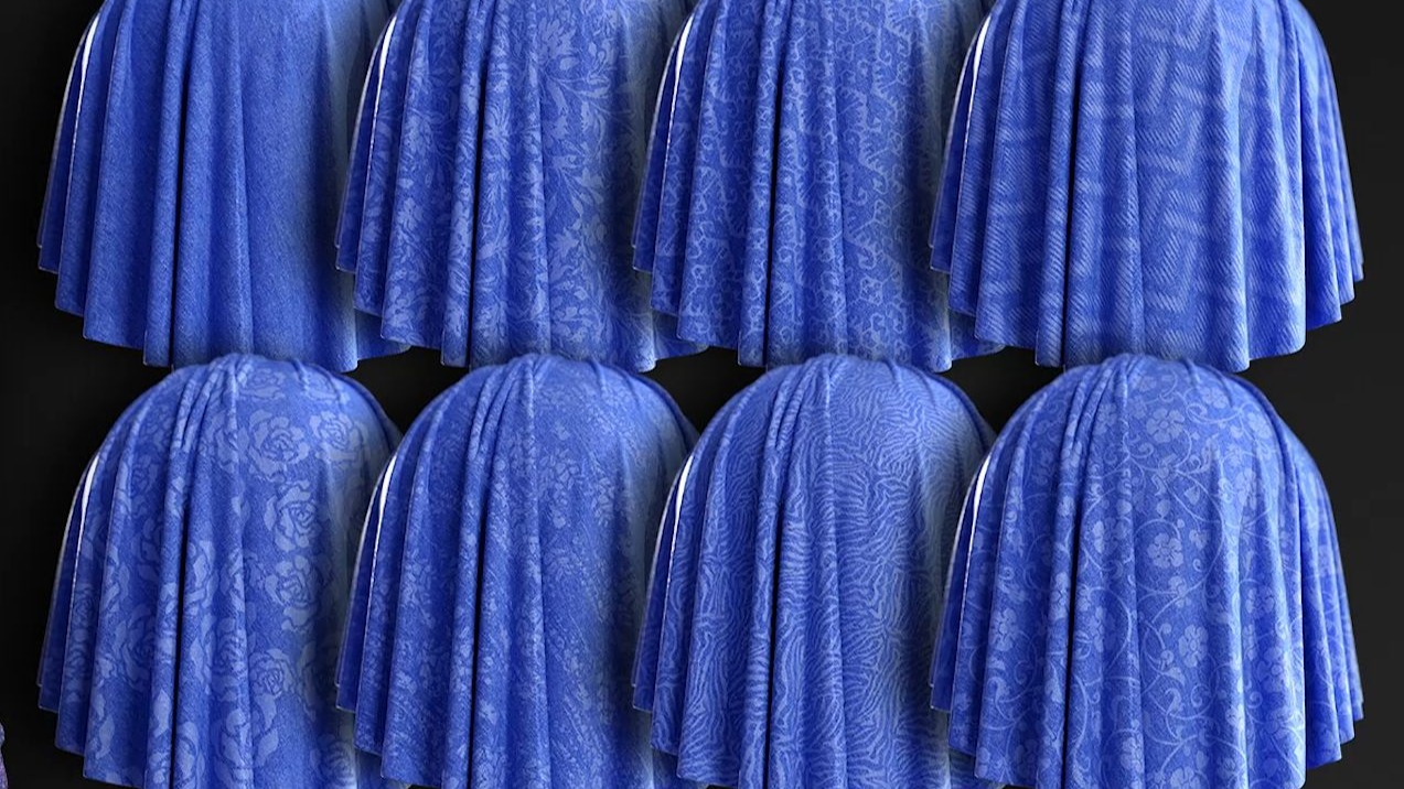 Substance Painter花纹牛仔图案布料材质球服装编织面料sp材质球-CGgoat-CGgoat-哔哩哔哩视频